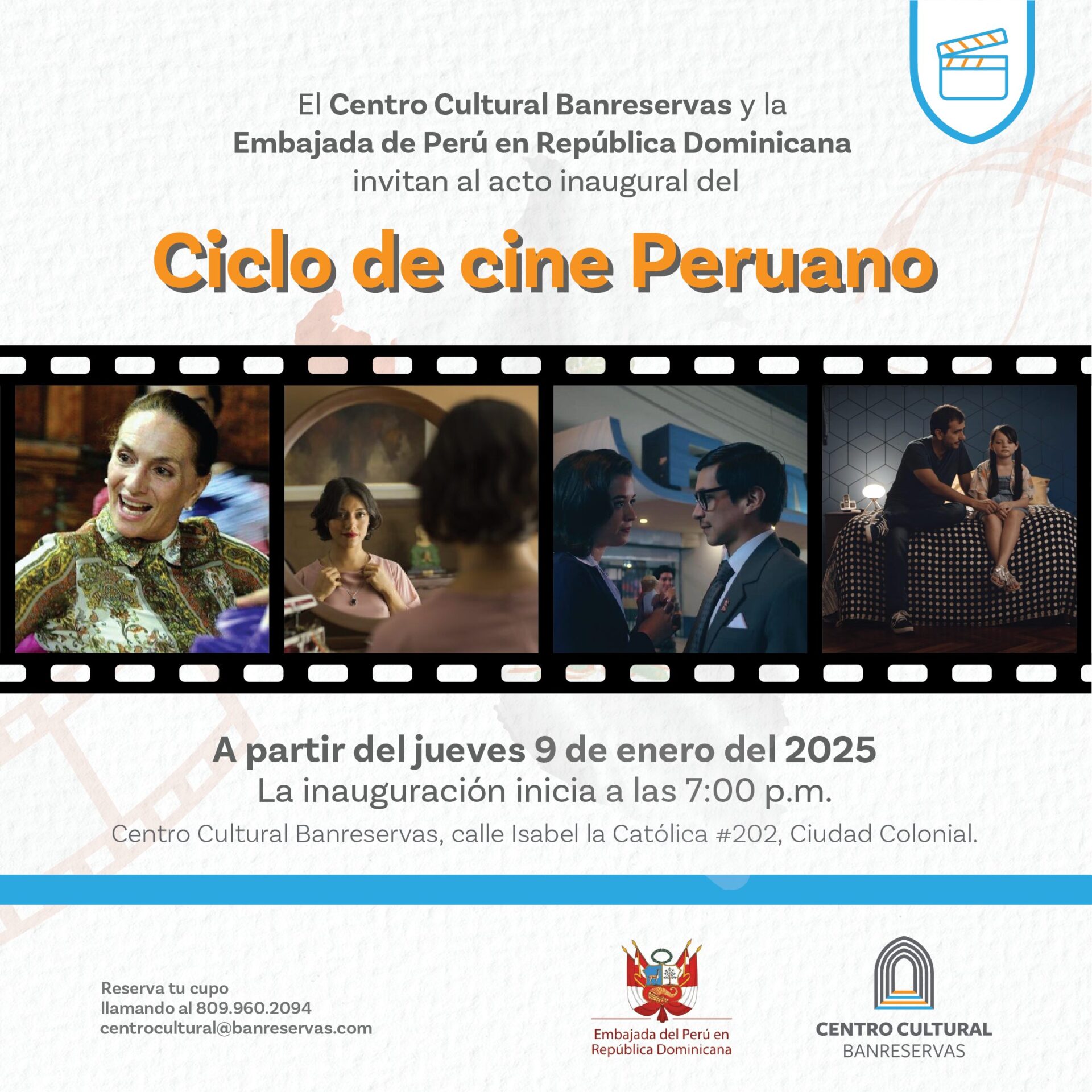 Centro Cultural Banreservas realizaráun ciclo de cine de Perú ...